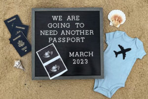 25+ Fresh Pregnancy Announcement Letter Board Ideas - Mindfulness Mama