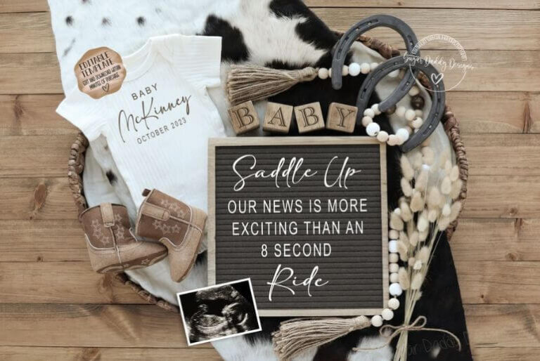 25+ Fresh Pregnancy Announcement Letter Board Ideas - Mindfulness Mama