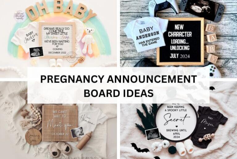 25+ Fresh Pregnancy Announcement Letter Board Ideas - Mindfulness Mama